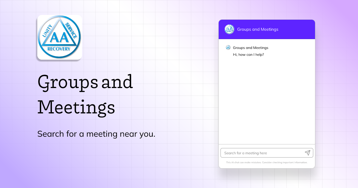 Groups and Meetings